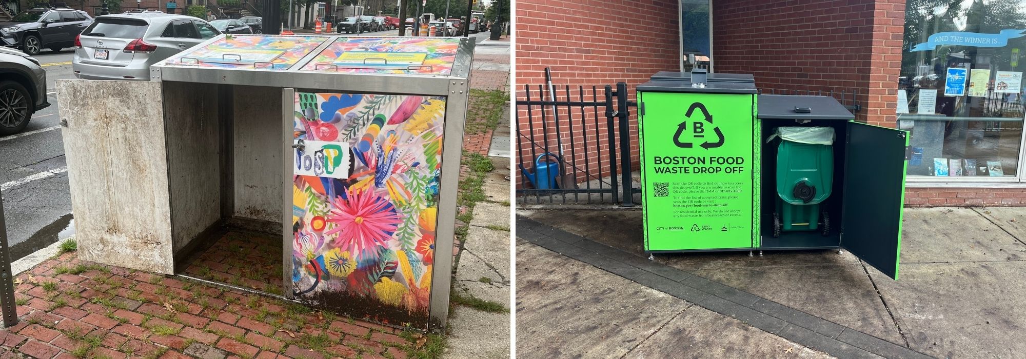 Boston Upgrades Composting Bins With Stylish Custom-Wrapped CITIBINs