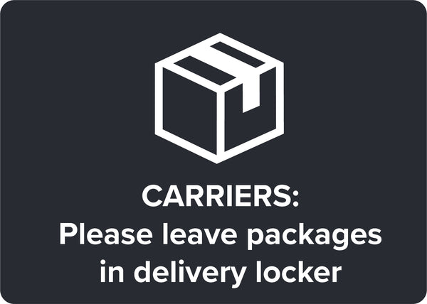 SHOP - Signage for Package Delivery - CITIBIN