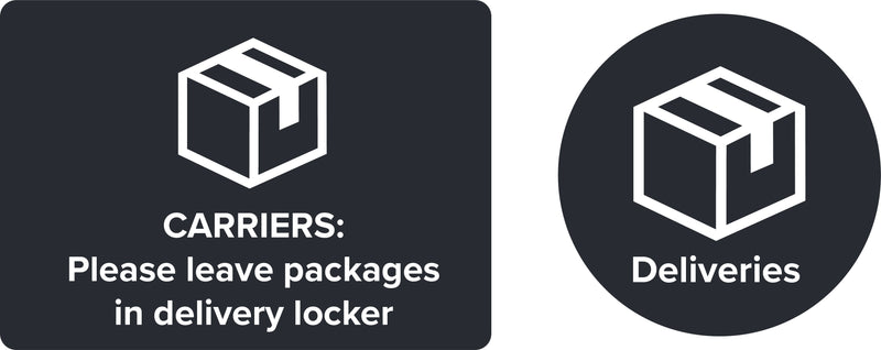 SHOP - Signage for Package Delivery - CITIBIN